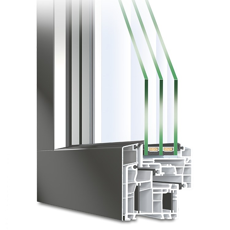 Aluminium Clad uPVC Windows | Neuffer